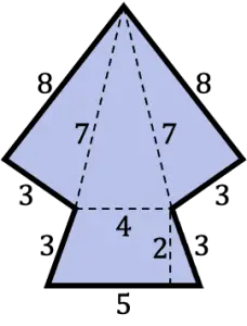 Heptágono irregular